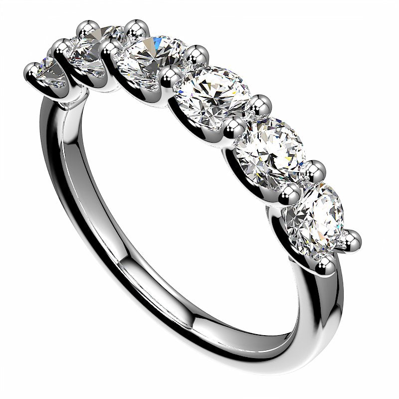 Six Stone U Shape Ring – Warwick Jewelers